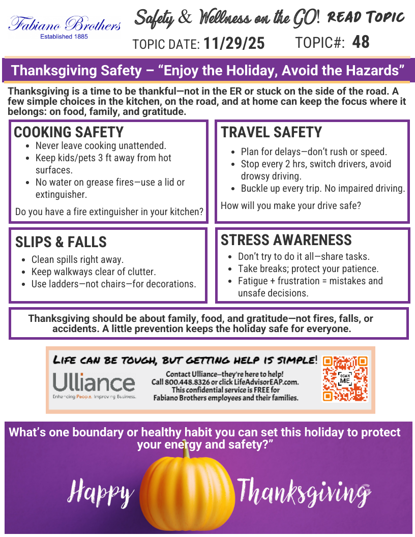 Weekly Topic 48 - Happy Thanksgiving (112925) – HR4U